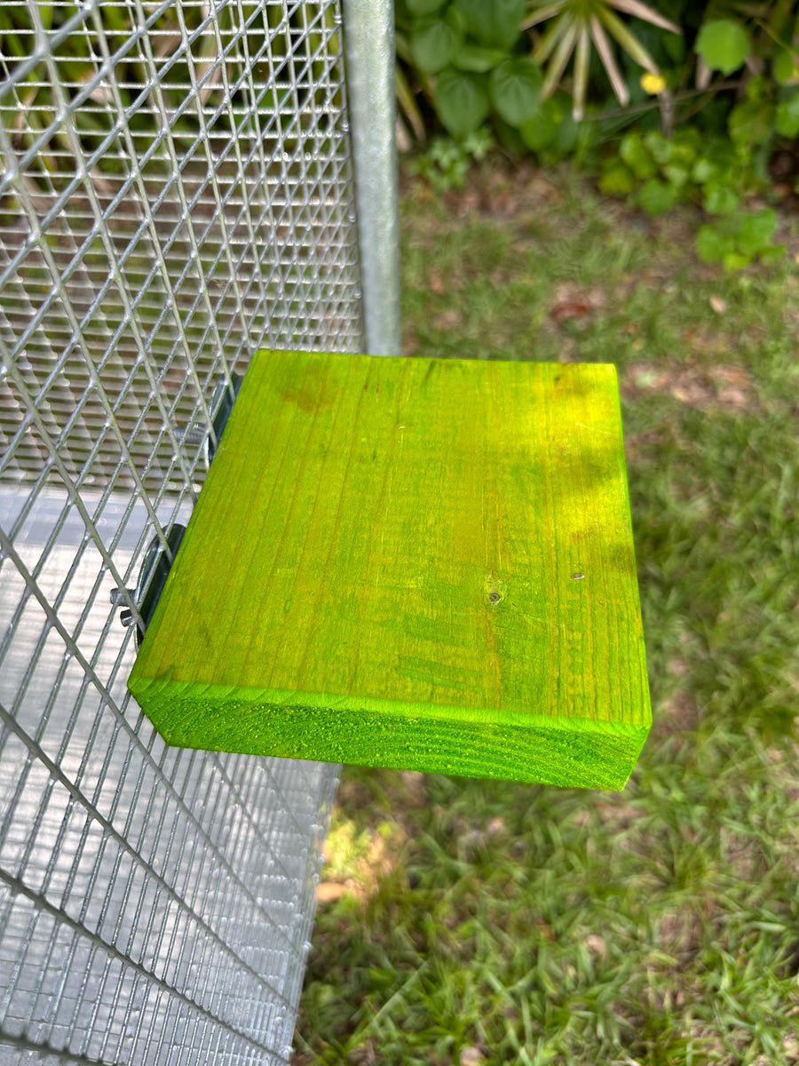 Flat Perches – Ammerman Cage and Equipment